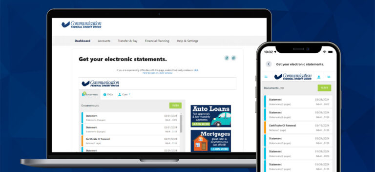 eStatements - Communication Federal Credit Union